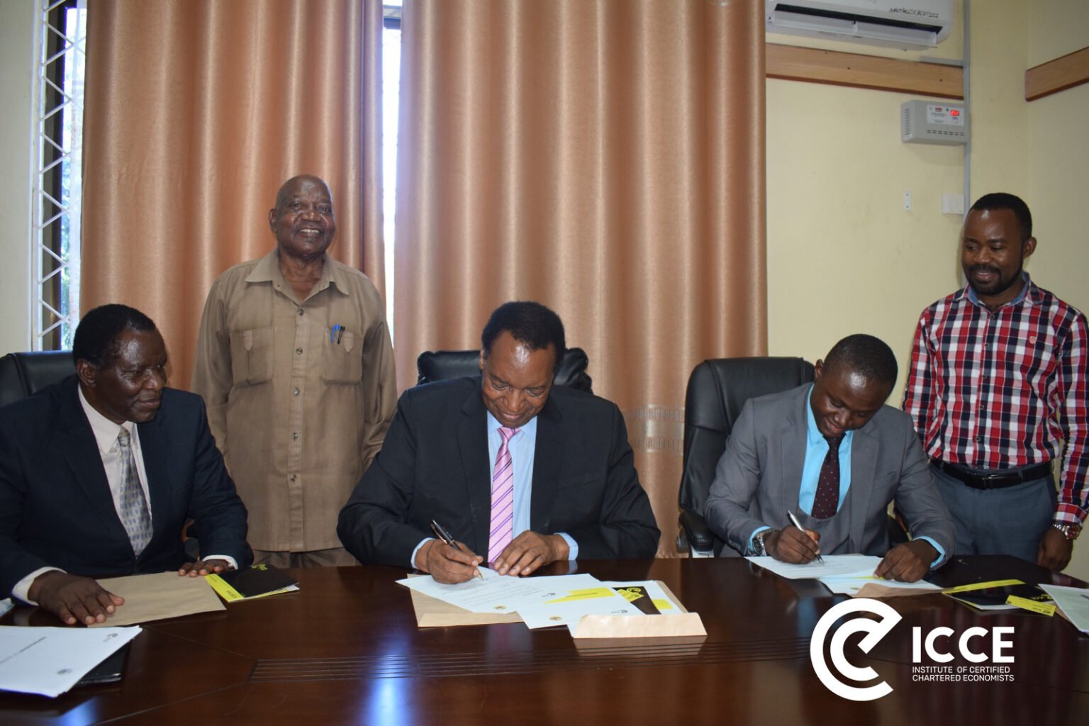 ICCE signs MoU with St. Augustine University of Tanzania. - ICCE